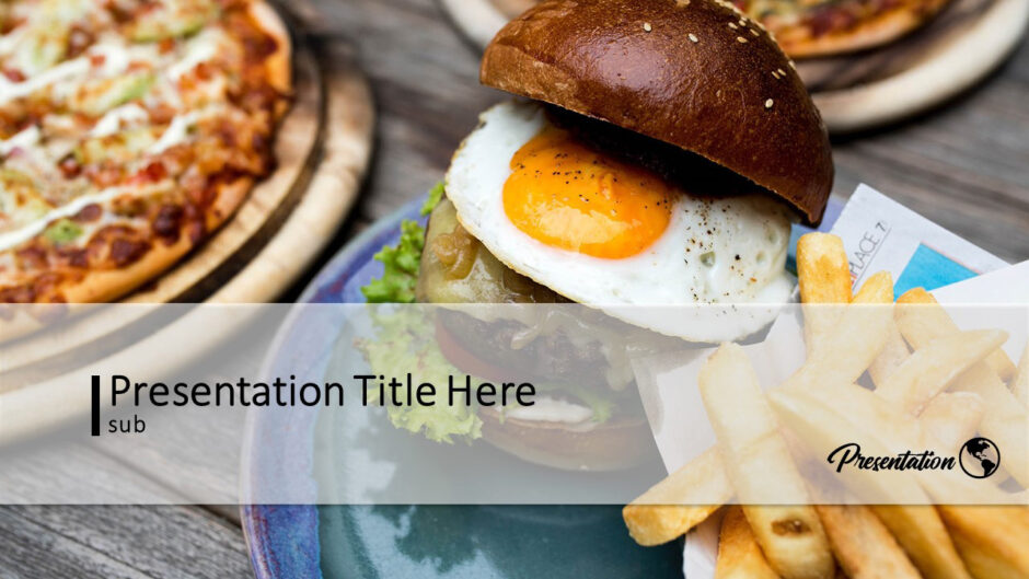 Delicious Food Background Google Slides Themes and PowerPoint Template ...