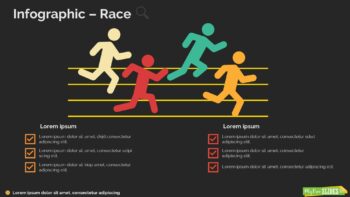 Race Infographics Template for Google Slides : MyFreeSlides